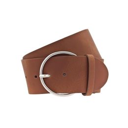 Vanzetti Lederg&uuml;rtel '6cm' Damen Gr&ouml;&szlig;e 90 cognac