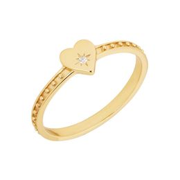Glanzst&uuml;cke M&uuml;nchen Glanzst&uuml;cke M&uuml;nchen Ring Damen Gr&ouml;&szlig;e 52 gold / transparent