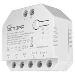 Menabo Sonoff Dual R3 Dual Relay Smart Switch, 2-Kanal Schaltaktor, WiFi