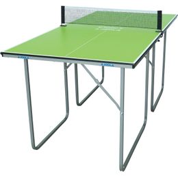 Joola Mini-Tischtennisplatte Midsize (2-tlg), Das Netz ist im Lieferumfang enthalten, grau|grün