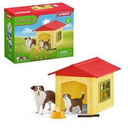 Schleich® Farm World 42573 Hundehütte Spielfiguren-Set