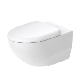 Duravit Architec Wand-Tiefspül-WC Set, rimless, mit WC-Sitz, 2572092000+0069690000,