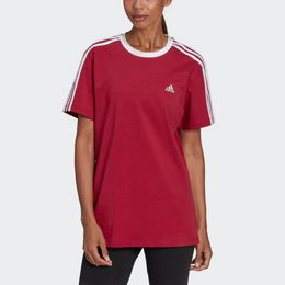 adidas Sportswear Große Größen: T-Shirt, rot, Gr.XL
