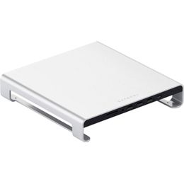 Satechi Type-C Aluminum Monitor Stand Hub für iMac Halterung, (1-tlg), silberfarben