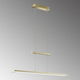Fischer & Honsel Tenso Pendelleuchte LED Messing, 1-flammig