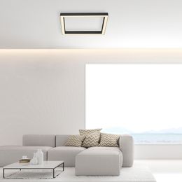Paul Neuhaus PURE-LINES Deckenleuchte LED Anthrazit, 1-flammig, Fernbedienung