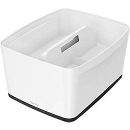 Leitz Ablagebox MyBox, DIN A4, für Utensilien, weiß/schwarz