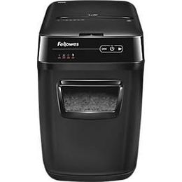 Fellowes Aktenvernichter AutoMax 200C, mobil, Partikelschnitt 4 x 38 mm, bis 180 Blatt, P4, Autopapiereinzug, 32 l