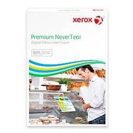 Xerox Premium NeverTear Selbstklebefolie, 60 µm, ablösbar, mattweiß, SRA3-Format, 50 Blatt