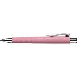 Faber-Castell Druckkugelschreiber Poly Ball XB, XB-Mine,rosé