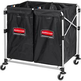 Rubbermaid Wäschewagen X-Cart, 2 x 150 Liter