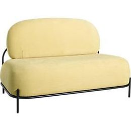 PAPERFLOW Sofa ADMIRAAL, Retro-Look, B 1245 x T 710 x H 770 mm, safran