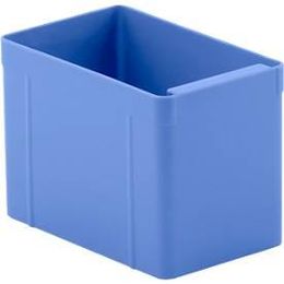 Schäfer Shop Einsatzkasten, Polystyrol, L 137 x B 87 x H 96 mm, blau, 16 Stück