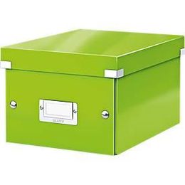 Leitz® Ablage- und Transportbox Serie Click + Store, klein, für DIN A5, grün