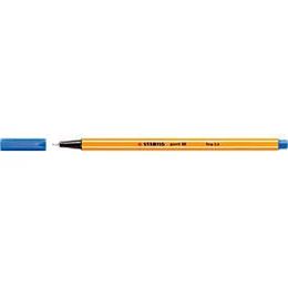 Stabilo Fineliner Point 88, 0,4 mm, 10 Stück, blau