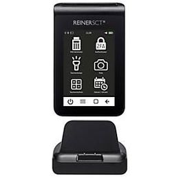 REINERSCT TAN & TOTP Generator REINER SCT tanJack® deluxe, 2-Faktor-Authentisierung, zusätzlicher PIN-Schutz 3,5″ Touchdisplay, Kartenslot, inkl. Ladestation & Netzteil, schwarz