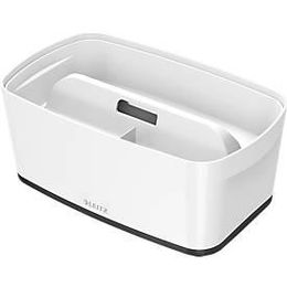 Leitz Ablagebox MyBox, DIN A5, für Utensilien, weiß/schwarz