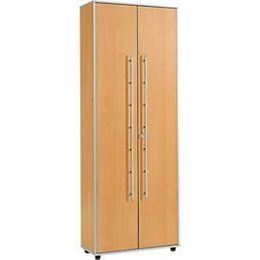 Schäfer Shop Schäfer Shop Select Aktenschrank Moxxo IQ, Holz, 5 Böden, 6 OH, B 801 x T 362 x H 2166 mm, abschließbar, Buche-Dekor