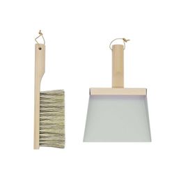 Andrée Jardin Besteck-Set Handfeger Set Clynk Natural Collection grau