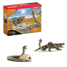 Schleich® Wild Life 42625 Gefahr im Sumpf Spielfiguren-Set