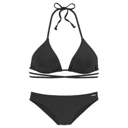 Bruno Banani Bikini Damen Gr&ouml;&szlig;e XXS schwarz