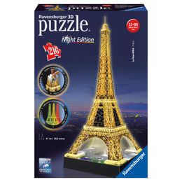 Ravensburger 3D Puzzle Eiffelturm bei Nacht