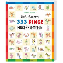 Bassermann Ich kann 333 Dinge fingerstempeln. Das große Fingerstempel-Buch für Kinder ab 5 Jahren - Norbert Pautner, Kartoniert (TB)