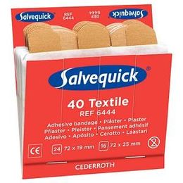 Salvequick® Pflaster Textile 1009444V beige, 40 St.