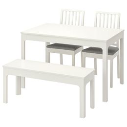 IKEA EKEDALEN / EKEDALEN Tisch, 2 Stühle + Bank