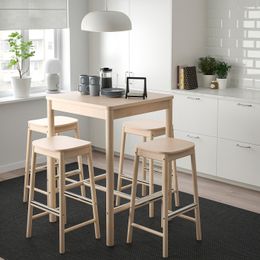IKEA RÖNNINGE / RÖNNINGE Theke + 4 Barstühle