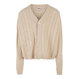 Urban Classics Knit Cardigan male Beige size 5XL