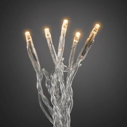 Konstsmide LED-Lichterkette 6353-823 Micro LED Lichterkette 50er bernstein