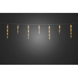 Konstsmide LED-Lichterkette 2770-802 LED Eiszapfen Lichterkette 32 Zapfen