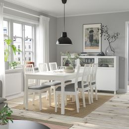 IKEA EKEDALEN / EKEDALEN Tisch und 6 Stühle