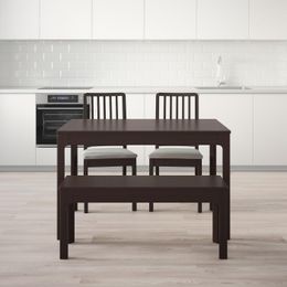 IKEA EKEDALEN / EKEDALEN Tisch, 2 Stühle + Bank