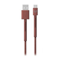 Fresh ´n Rebel Fresh 'n Rebel USB - USB-C Kabel "Fabriq", 2,0 m, Safari Red