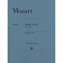 Mozart, Wolfgang Amadeus - Rondo D-dur KV 485 - Wolfgang Amadeus Mozart, Kartoniert (TB)