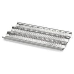 de Buyer Baguette-Backblech Edelstahl perforiert