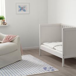 IKEA RÖDHAKE Bettwäsche-Set f Babybett, 2-teilig