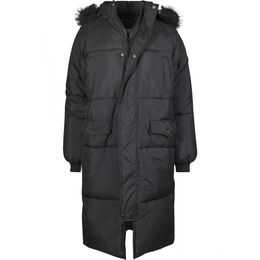 Urban Classics Mantel Damen Größe L schwarz Wintermantel