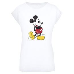 F4NT4STIC Shirt 'Disney Mickey Mouse' Damen Gr&ouml;&szlig;e XXXL gelb / rot / schwarz / wei&szlig;