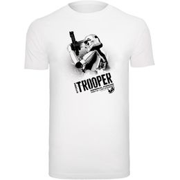 F4NT4STIC Shirt 'Star Wars Stormtrooper Imperial Forces' male White size XXXL