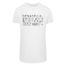 F4NT4STIC Shirt 'Tom and Jerry TV Serie Cartoon Dept Jerry' male White size L
