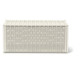 Magazin Container DS Air RAL 1013 Perlweiß
