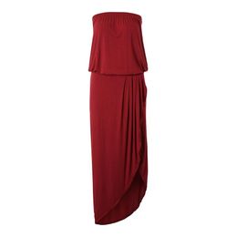 Urban Classics Kleid Damen Größe 34 weinrot Winterkleid