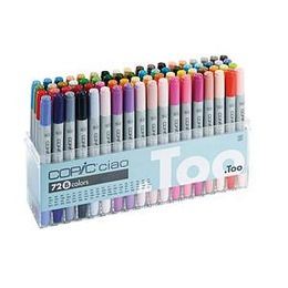 Copic® Ciao B Layoutmarker-Set farbsortiert 1,0 + 6,0 mm, 72 St.