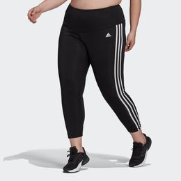 adidas Performance Große Größen: Trainingstights, schwarz-weiß, Gr.52/54