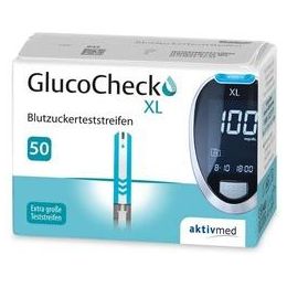 GlucoCheck XL Blutzuckerteststreifen 50 St