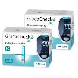 Glucocheck XL Blutzuckerteststreifen 2X50 St