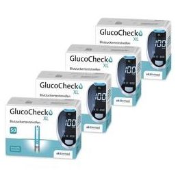 Glucocheck XL Blutzuckerteststreifen 4X50 St